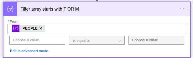 Power Automate Efficiently Filter Array With An Or Criteria